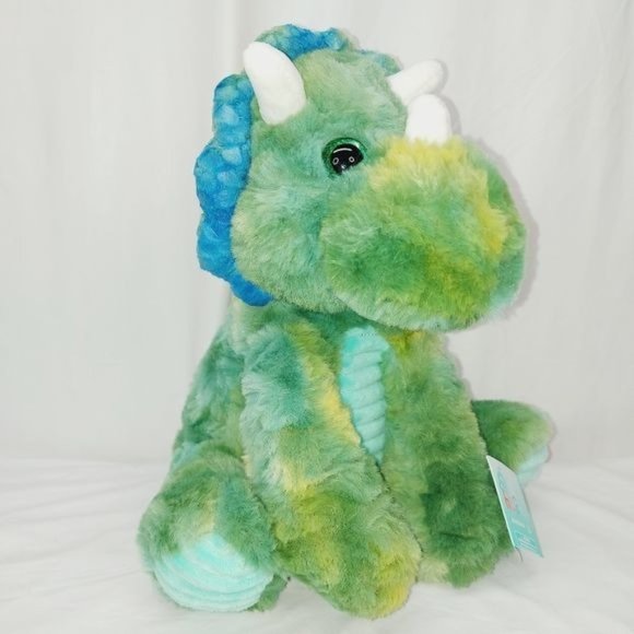 hug me | Toys | Hug Me Brand Dinosaur Stuffed Plush Green Bluetye ...